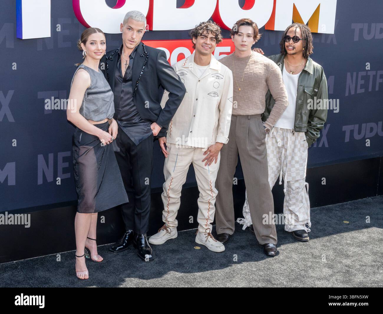 May 31, 2025, Los Angeles, California, USA: Emily Rudd, Taz Skylar, IÃ± ...