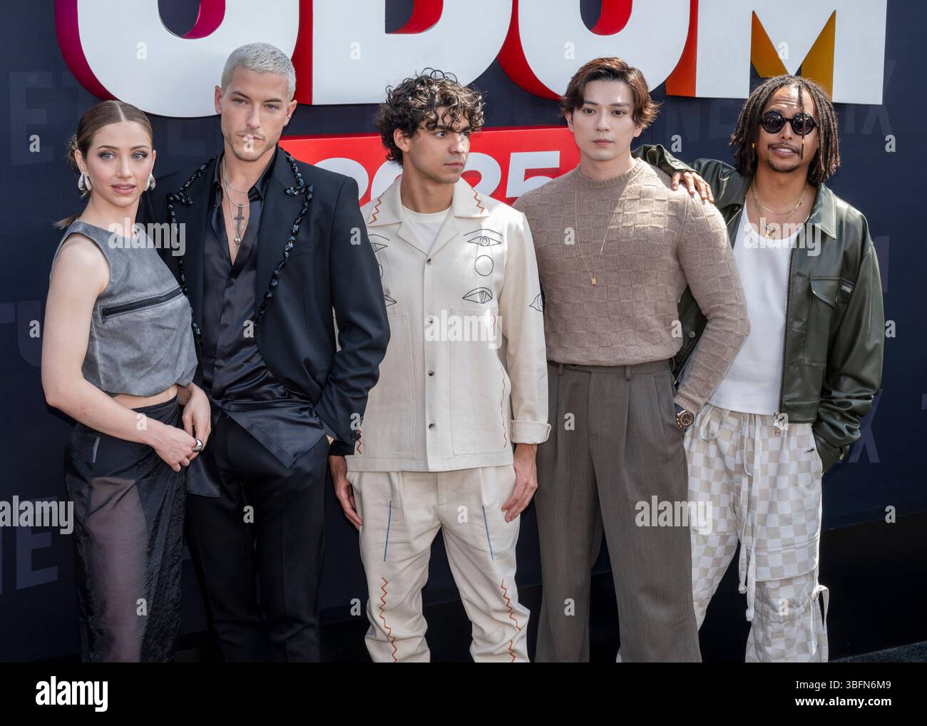 May 31, 2025, Los Angeles, California, USA: Emily Rudd, Taz Skylar, IÃ± ...