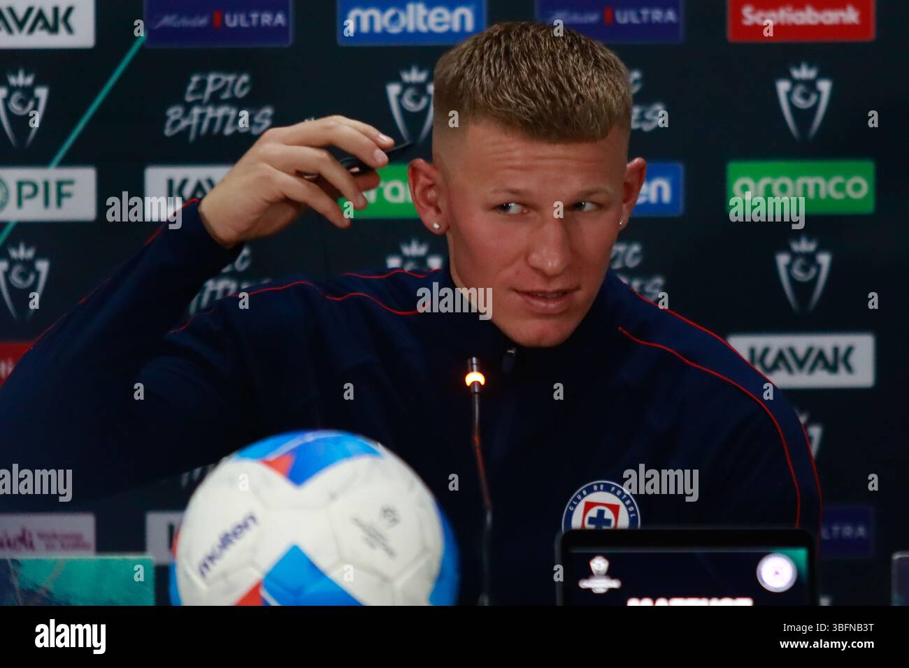 Mexico City, Mexico. 31st May, 2025. Mateusz Boguz of the Cruz Azul ...