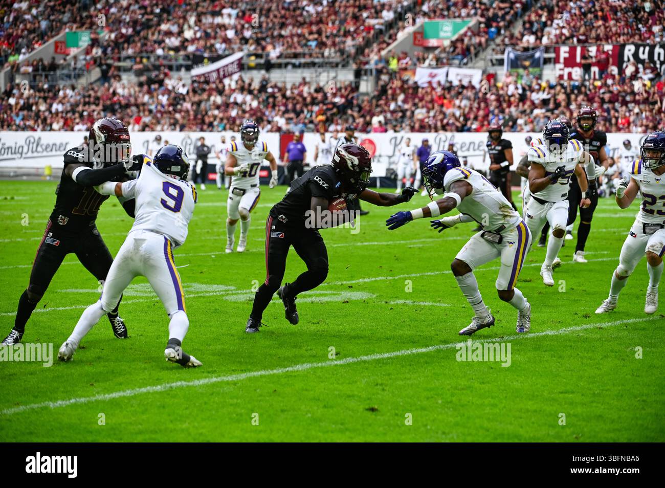 Rory Starkey Jr. (Rhein Fire), ELF Week 3, Rhein Fire gegen Vienna ...