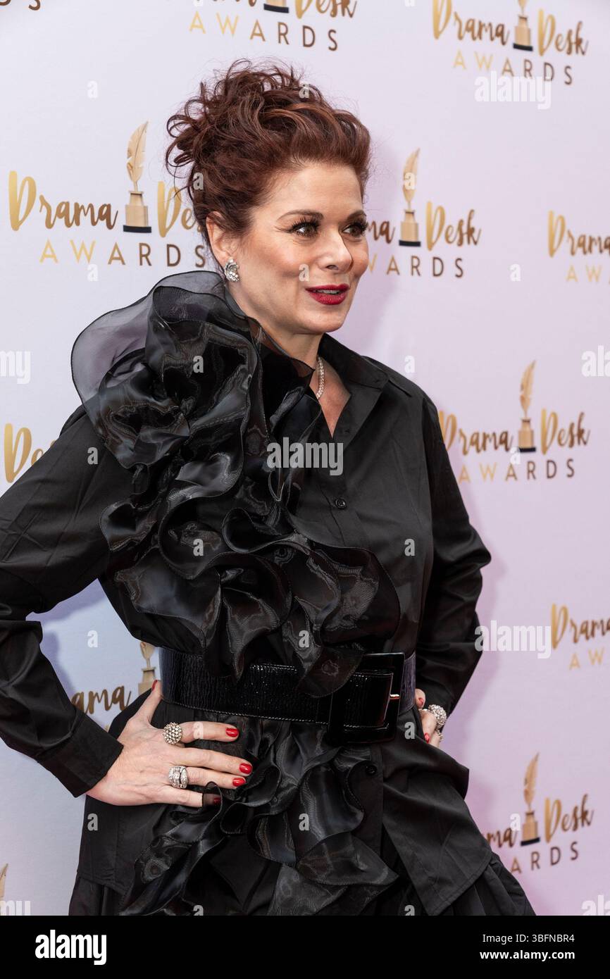 New York, United States. 01st June, 2025. Debra Messing wearing dress ...