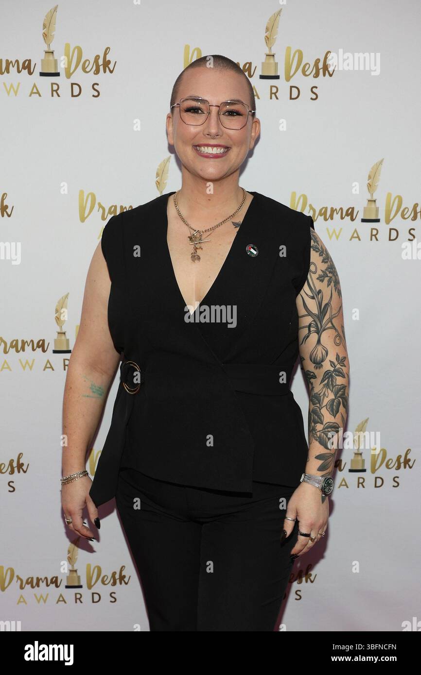 Chelsea Pace at arrivals for The 2025 Annual Drama Desk Awards, Jack H ...
