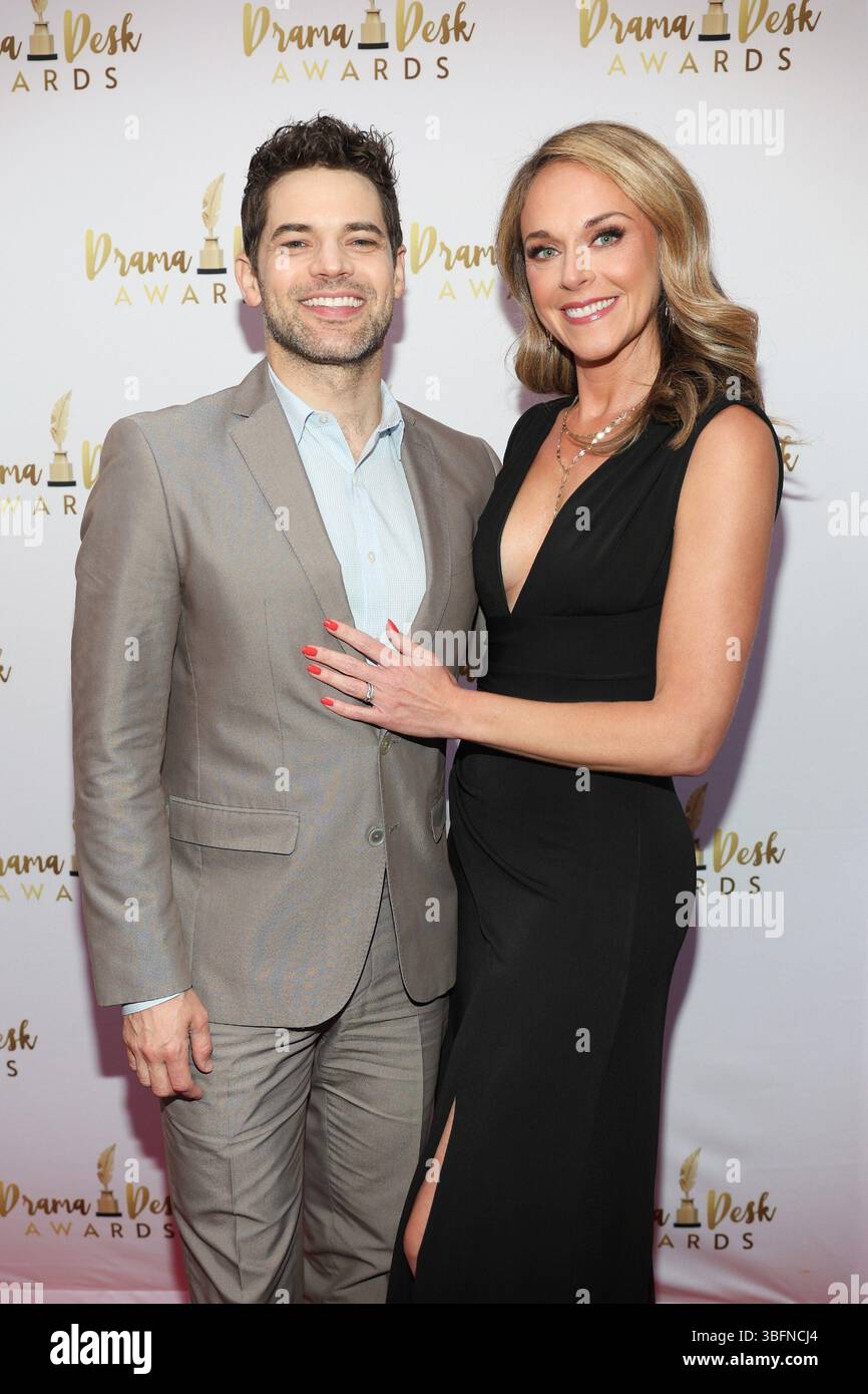 Jeremy Jordan, Ashley Spencer at arrivals for The 2025 Annual Drama ...