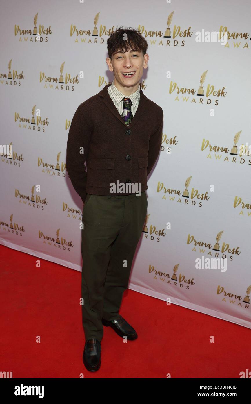 Louis McCartney at arrivals for The 2025 Annual Drama Desk Awards, Jack ...