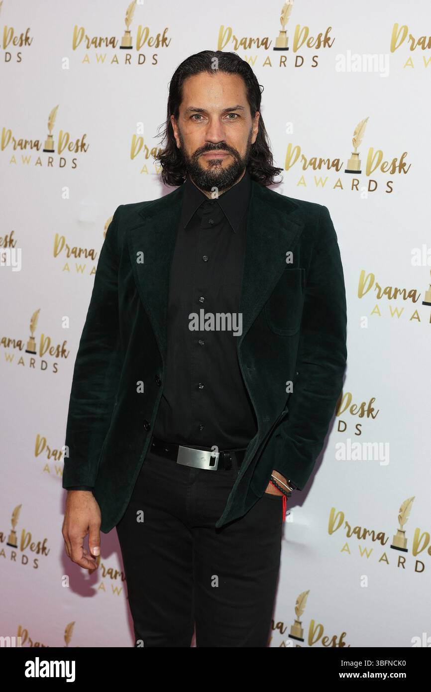 Will Swenson at arrivals for The 2025 Annual Drama Desk Awards, Jack H ...
