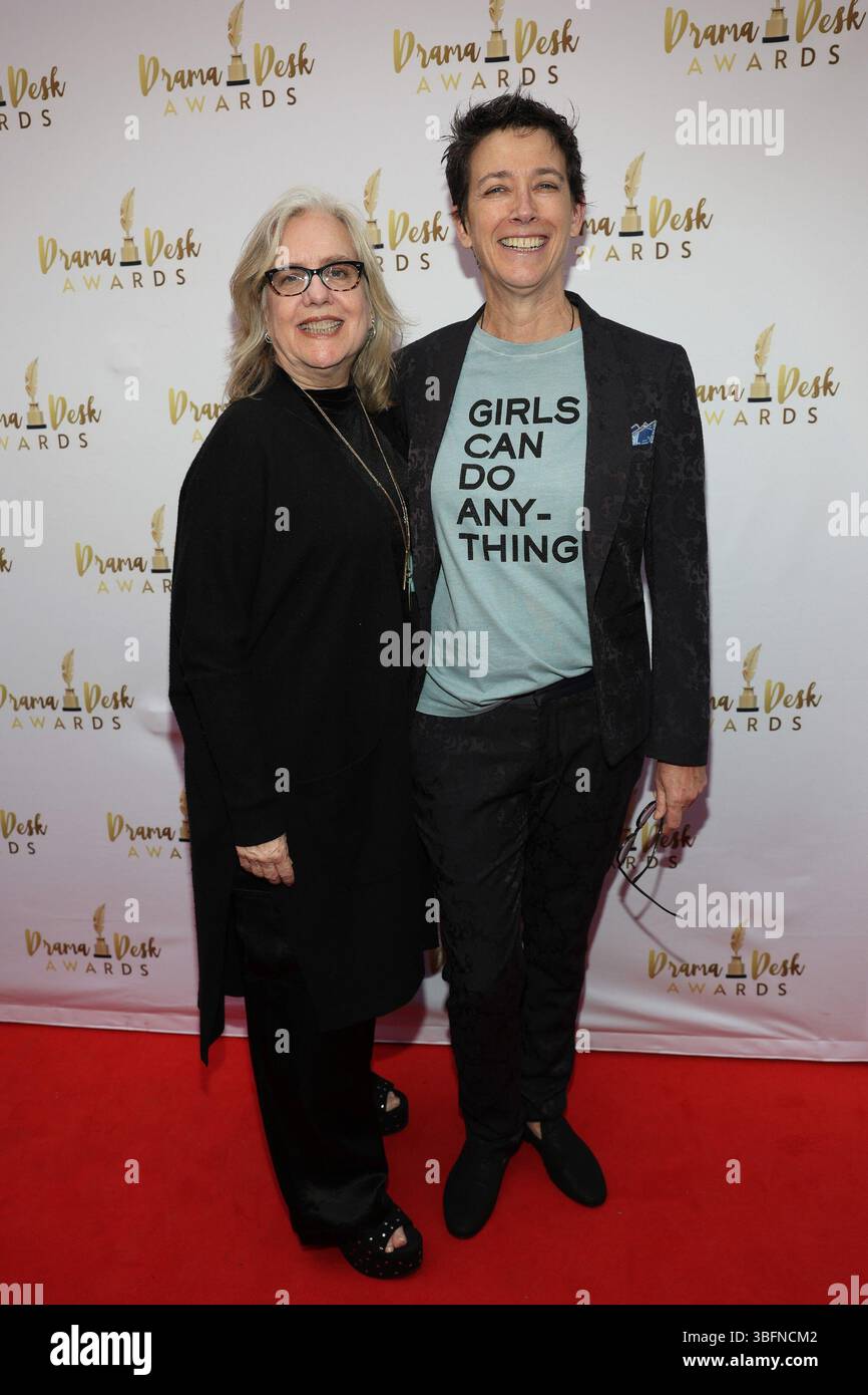 Lisa Peterson, Rachel Hauck at arrivals for The 2025 Annual Drama Desk ...