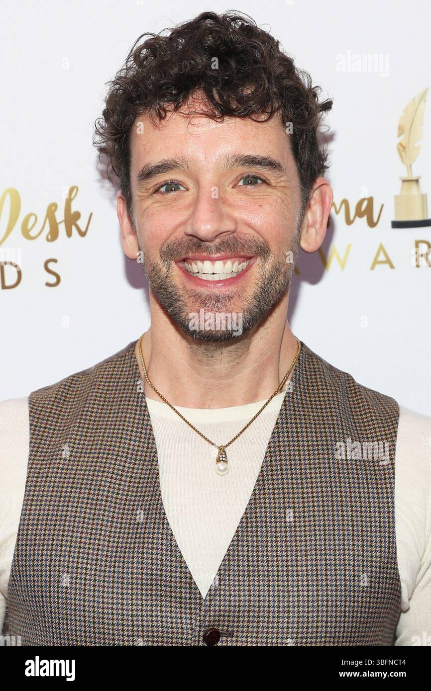 Michael Urie at arrivals for The 2025 Annual Drama Desk Awards, Jack H ...