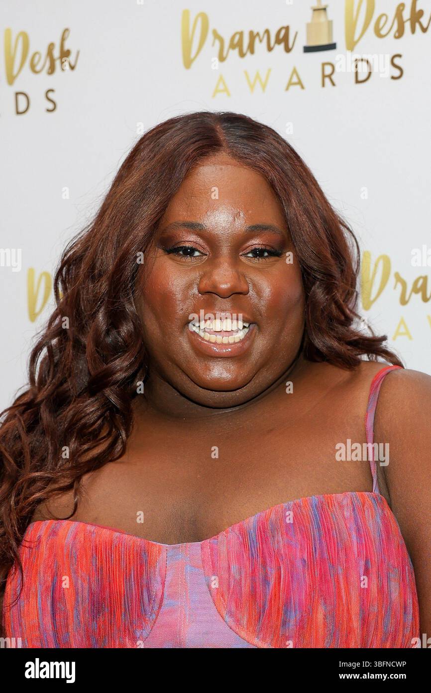 Alex Newell at arrivals for The 2025 Annual Drama Desk Awards, Jack H ...