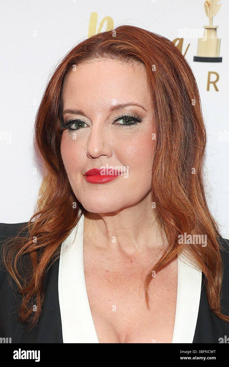 Jennifer Simard at arrivals for The 2025 Annual Drama Desk Awards, Jack H. Skirball Center For ...