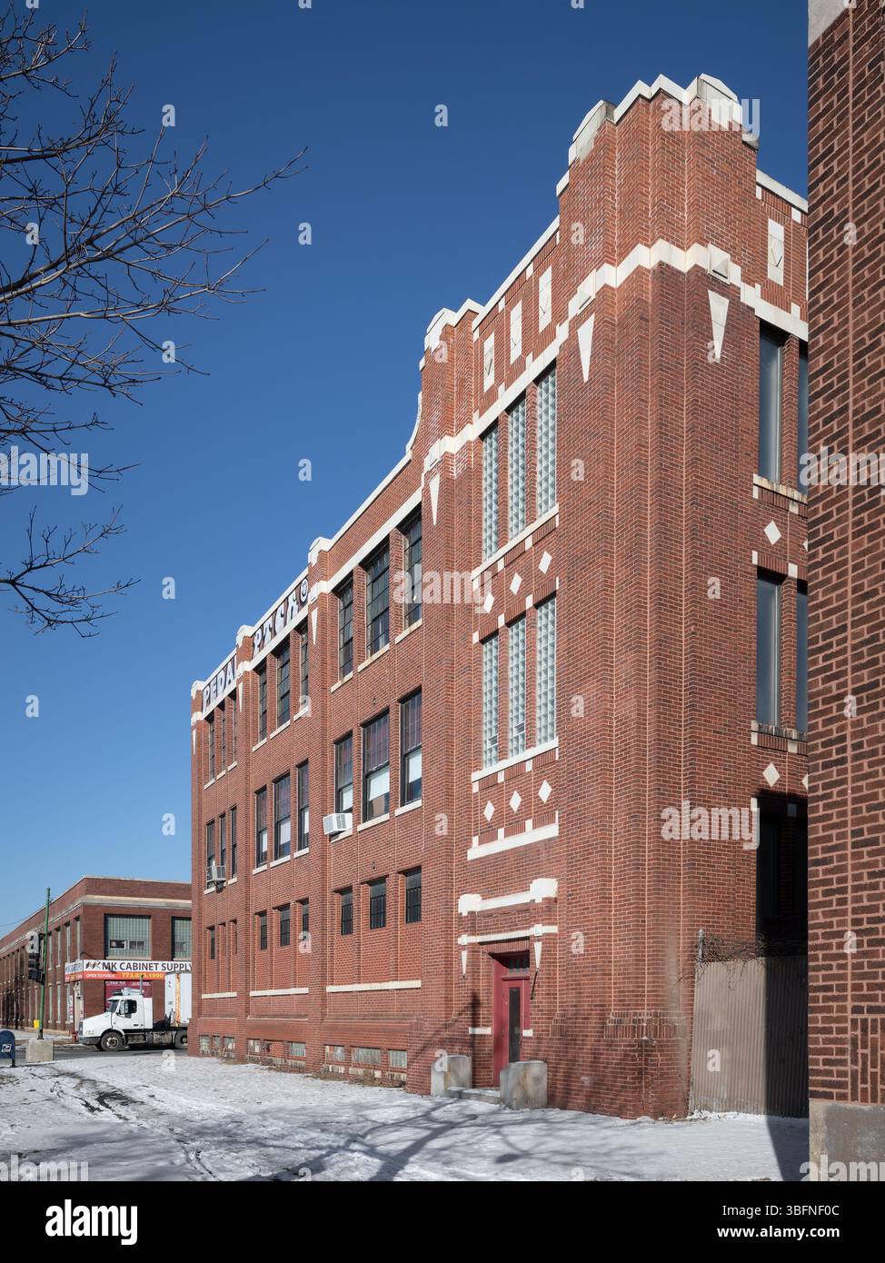 Western Boulevard Industrial District, Location: Chicago IL Stock Photo ...