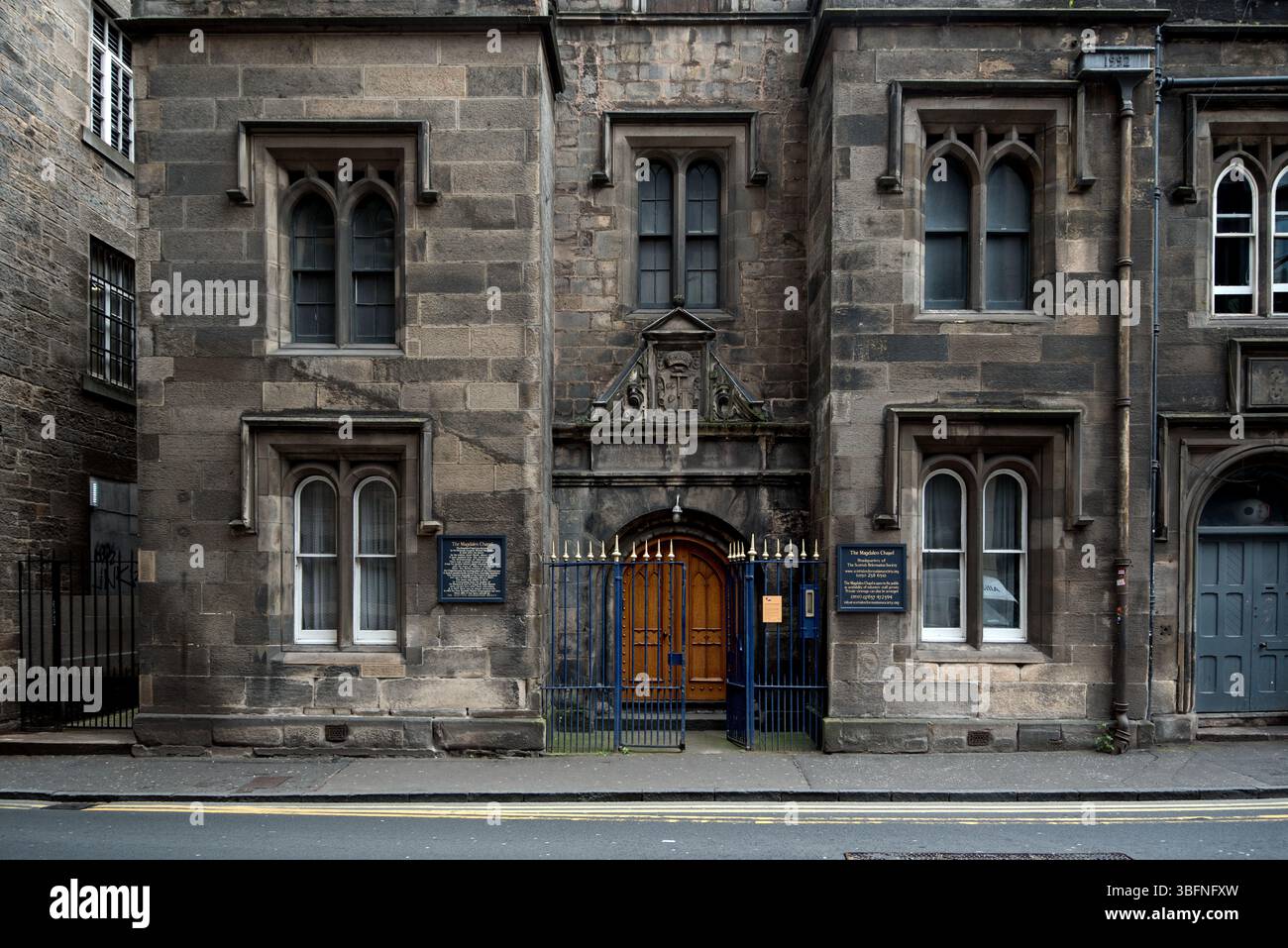 The Magdalen Chapel, a 16th century chapel in the Cowgate in Edinburgh ...