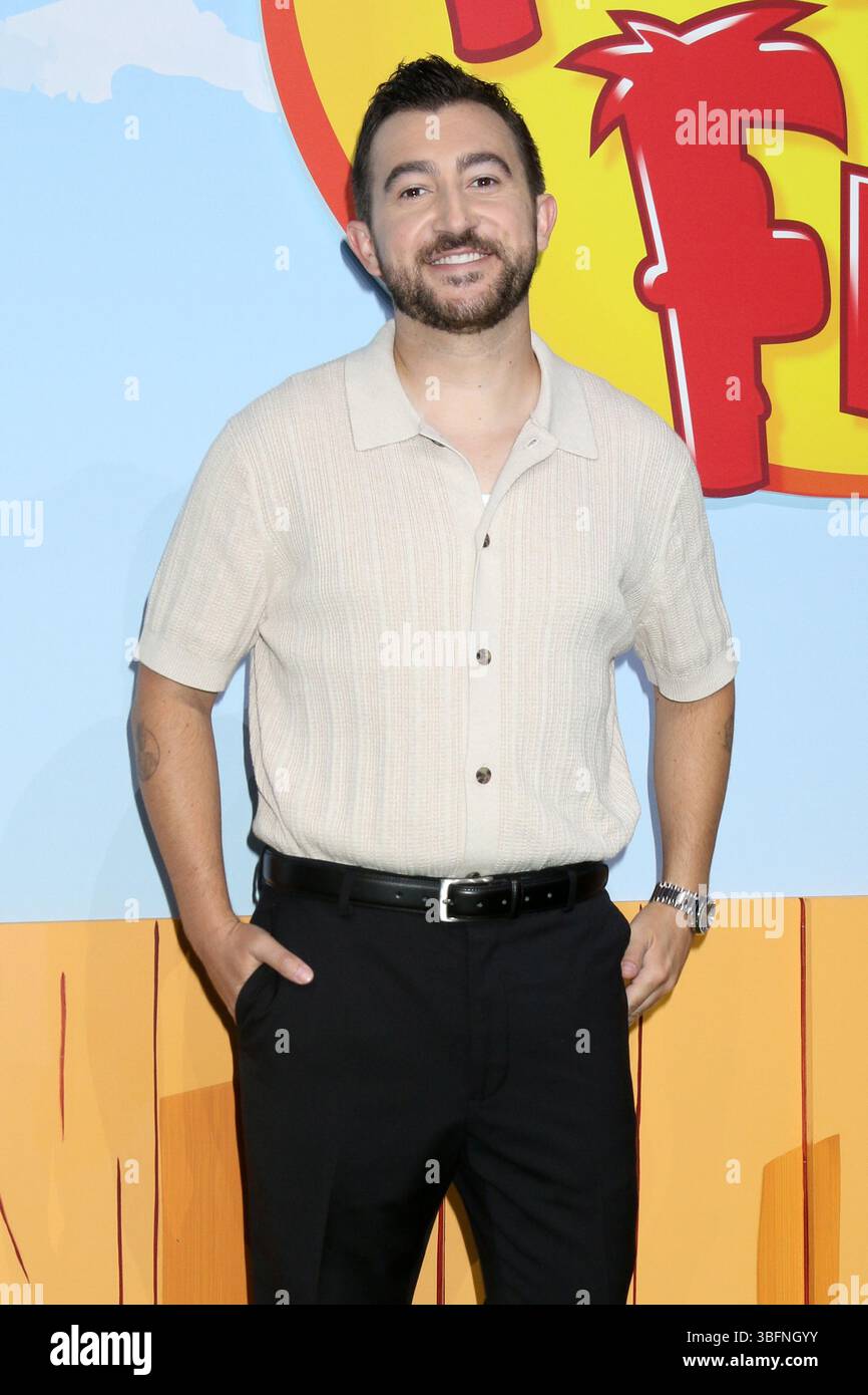 Los Angeles, USA. 31st May, 2025. LOS ANGELES - MAY 31: Vincent Martella at the Phineas And Ferb ...