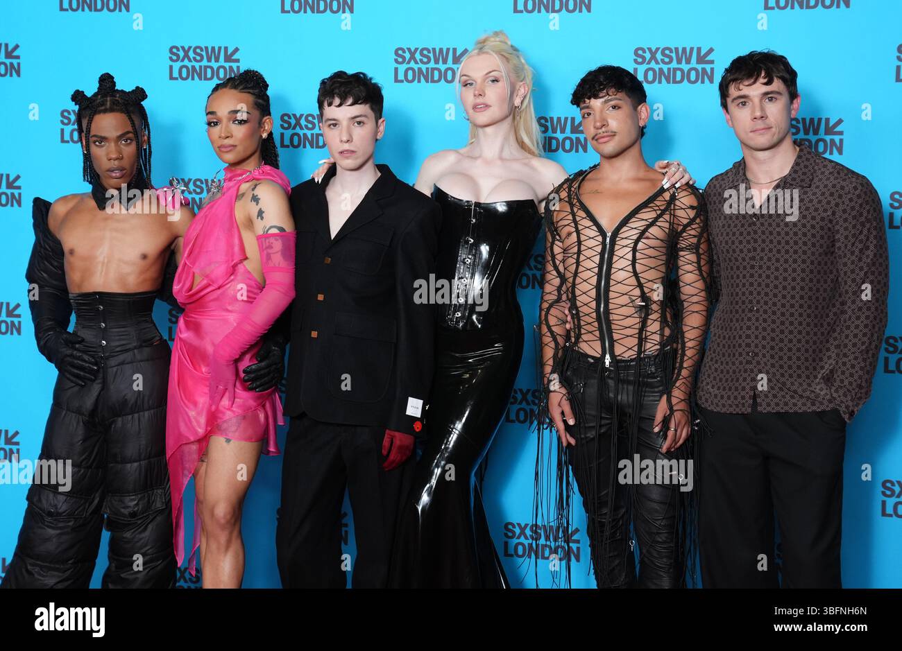 (left to right) Laquarn Lewis, Alex Thomas-Smith, Ellis Howard, Hannah ...