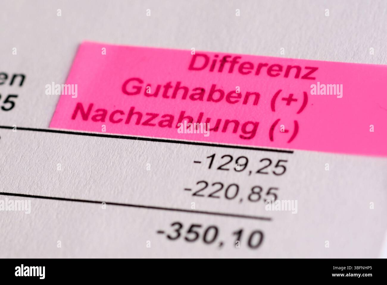 Berlin, Germany. 02nd June, 2025. A difference between the credit balance and the additional ...