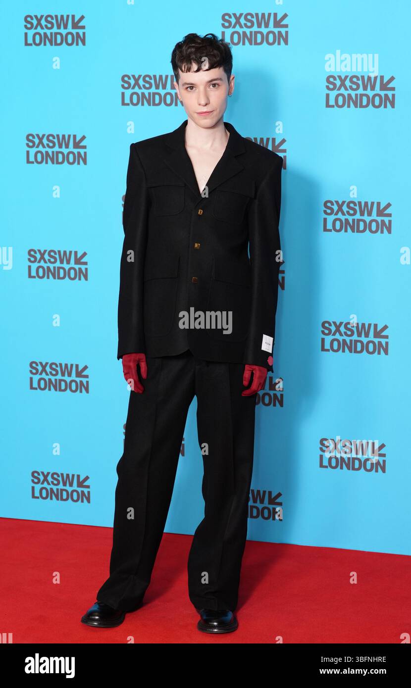Ellis Howard attending the UK premiere of What It Feels Like For A Girl ...