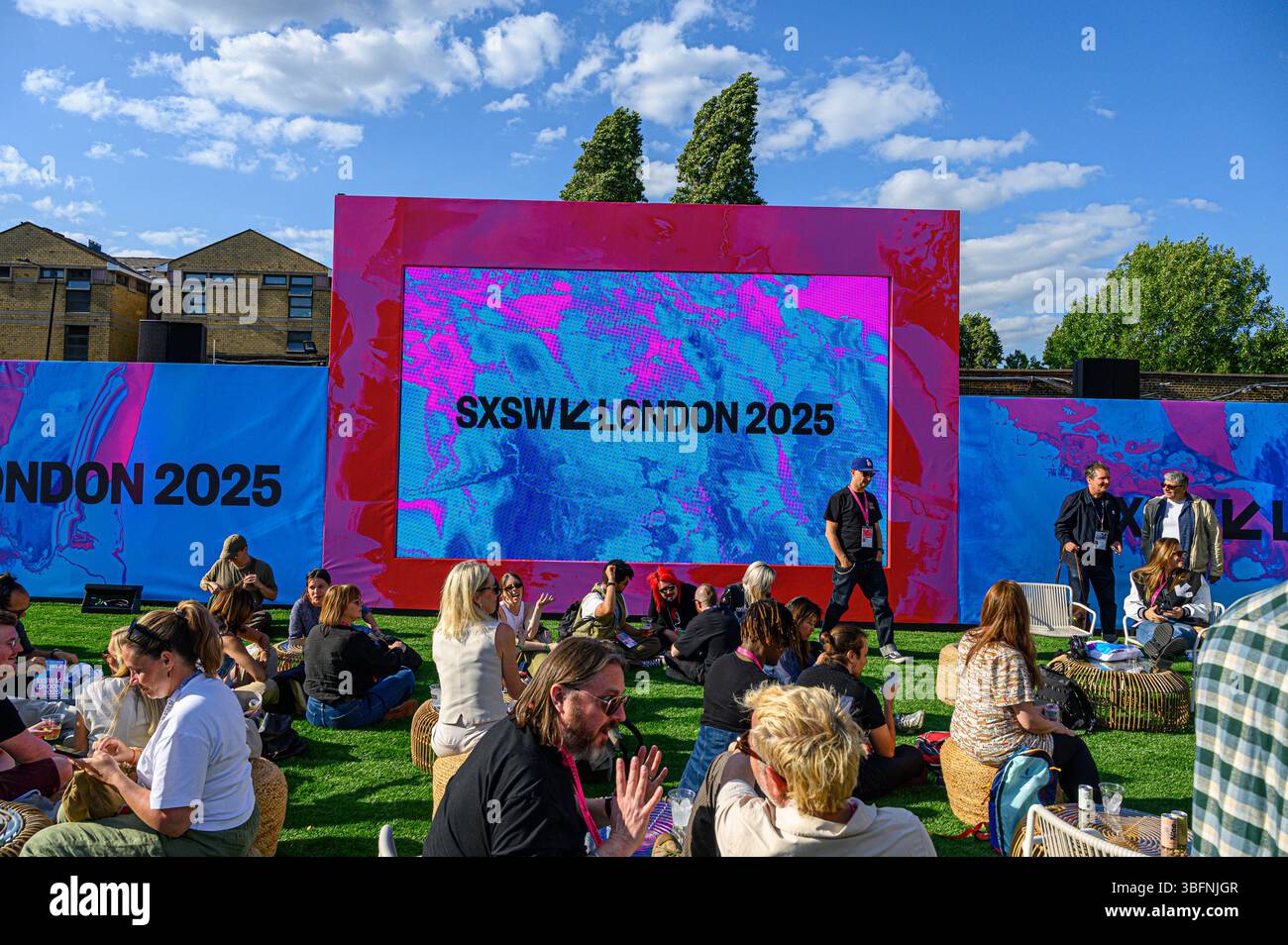 London, England, June 02, 2025. Tom Findlay and Andy Cato of Groove ...