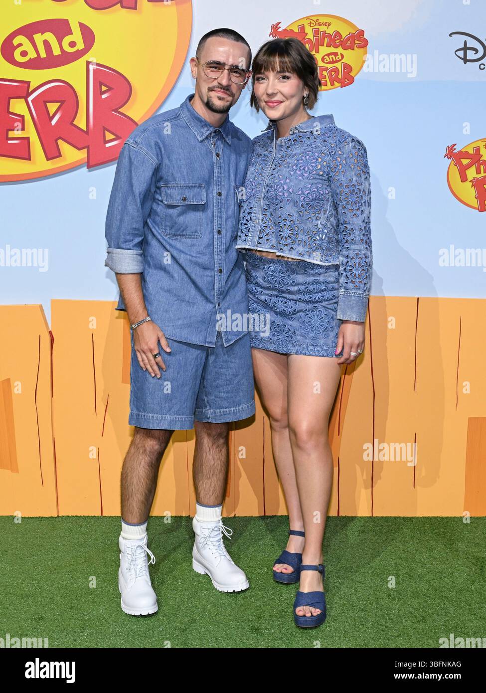 May 31, 2025, Hollywood, California, USA: Austin Telenko and Meredith ...