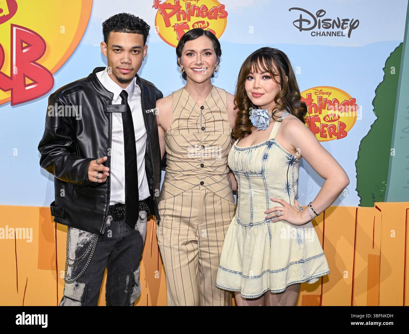 May 31, 2025, Hollywood, California, USA: (L-R) Roshon Fegan, Alyson ...