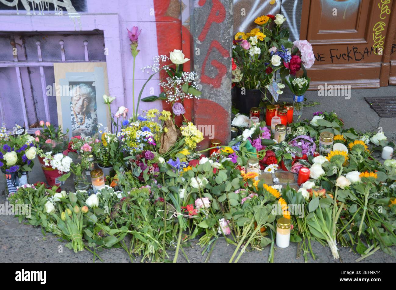 Berlin, Germany - May 11, 2025 - Commemoration of Holocaust survivor ...