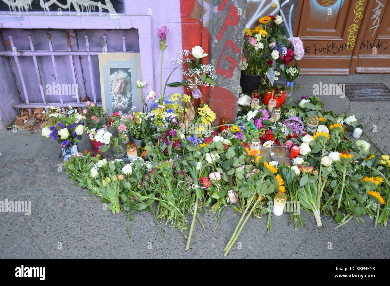 Berlin, Germany - May 11, 2025 - Commemoration of Holocaust survivor ...