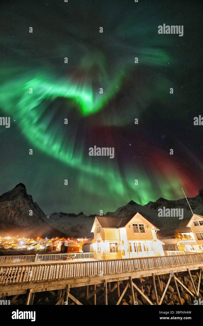 Senja, Norway — Landscapes from green fjords to red arctic light — fine ...