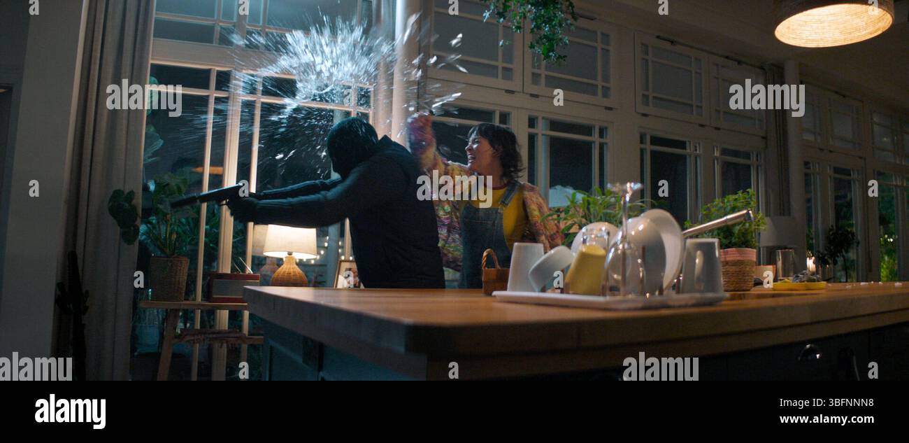 Drop is a 2025 American thriller film directed by Christopher Landon ...