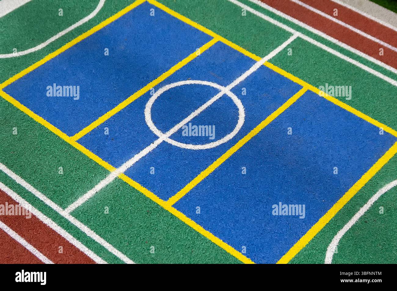 Sample artificial coating for a sports ground in a showroom Stock Photo ...