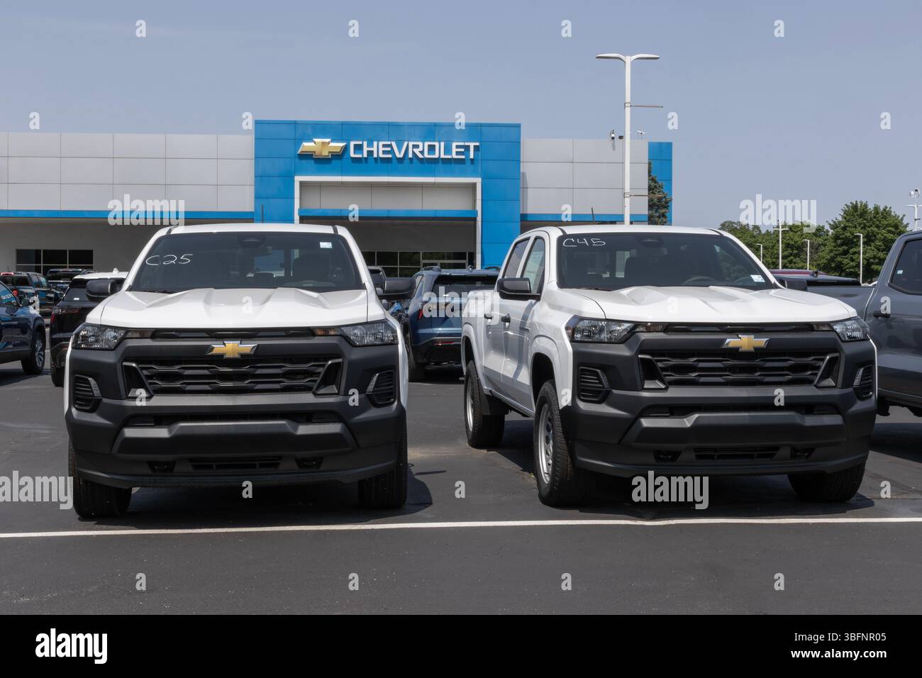 Noblesville - June 1, 2025: Chevrolet Colorado 4WD WT Crew Cab truck ...