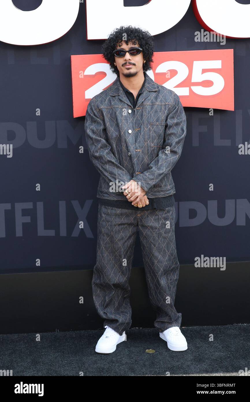 Los Angeles, USA. 31st May, 2025. LOS ANGELES - MAY 31: Hanumankind at the Netflix Tudum 2025 at ...