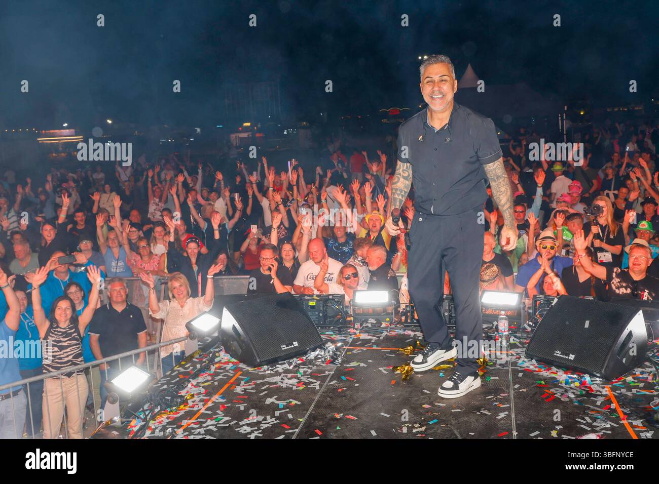 Mike Leon Grosch beim 13. SchlagerOlymp 2025 auf dem Zentralen ...