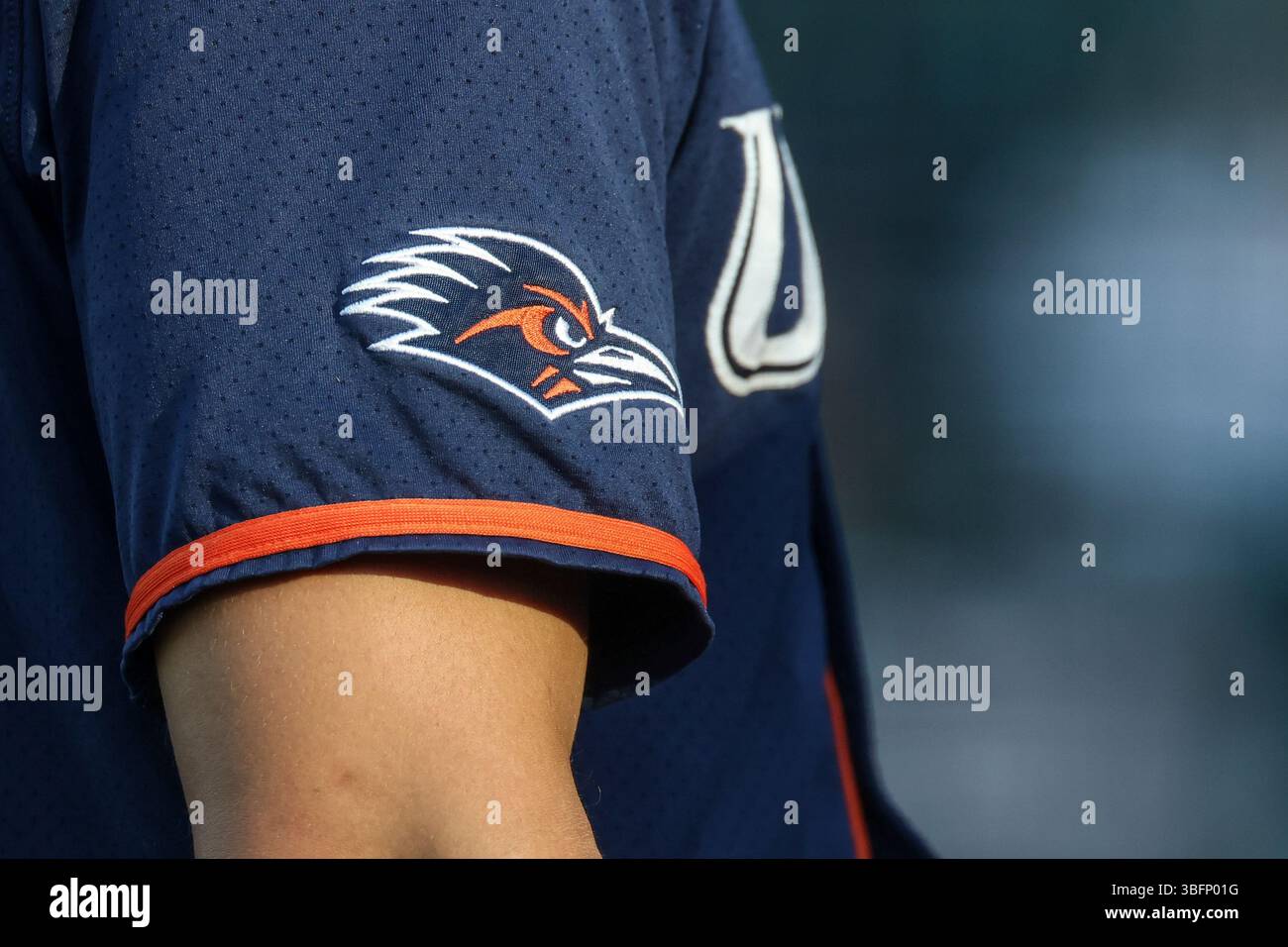 AUSTIN, TX - JUNE 01: The UTSA Roadrunner logo is displayed on the ...