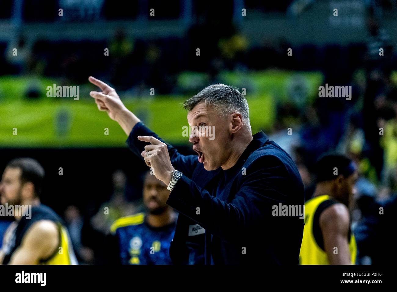 ISTANBUL, TURKEY - June 2, 2025: Turkiye Sigorta Basketball Super ...