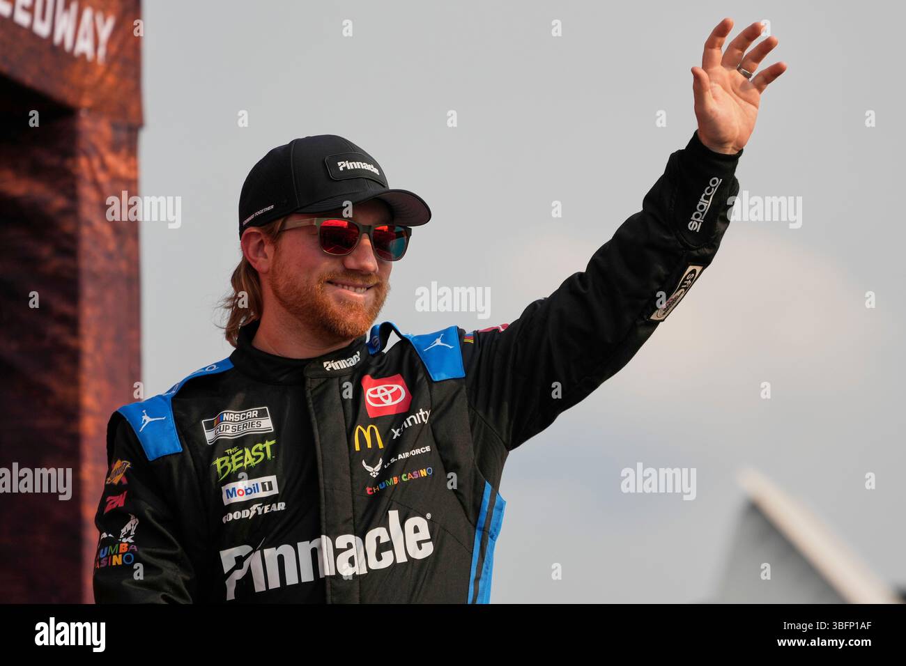 Tyler Reddick during a NASCAR Cup Series auto race Sunday, June 1, 2025 ...