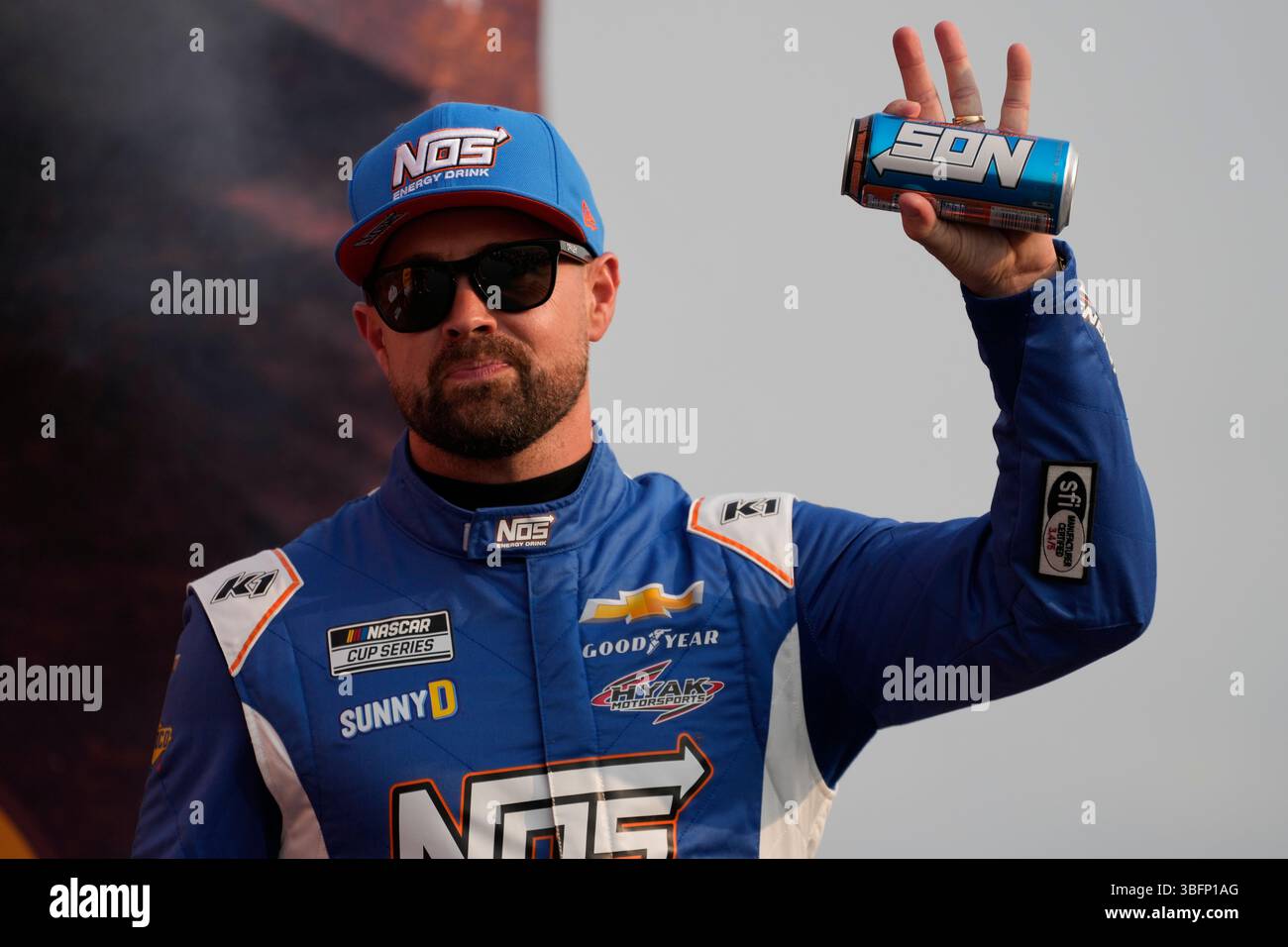 Ricky Stenhouse Jr. during a NASCAR Cup Series auto race Sunday, June 1 ...