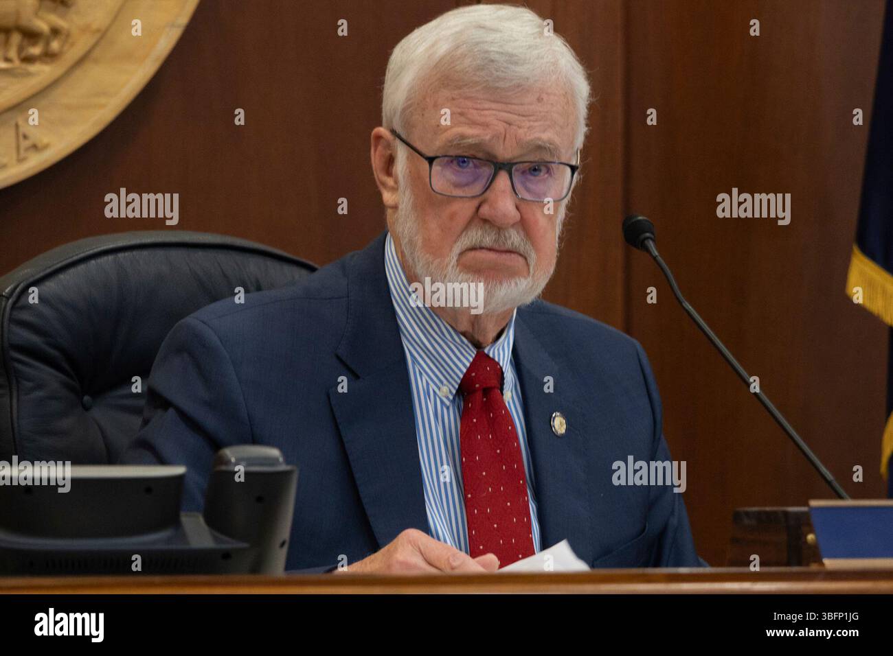 Alaska Senate Republican Gary Stevens of Kodiak is pictured on the ...