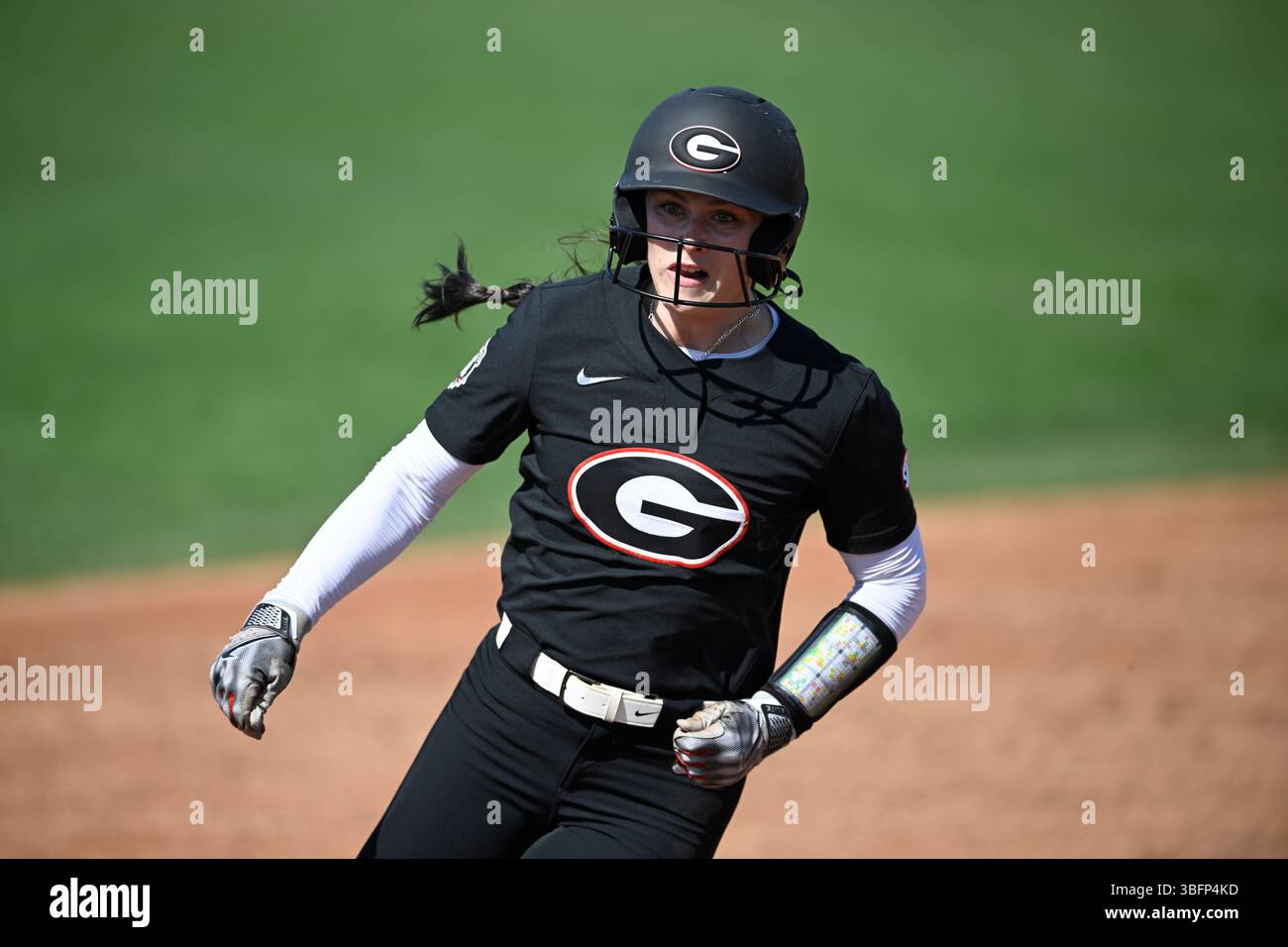 Georgia's Emma Castorri during an NCAA college softball game against ...
