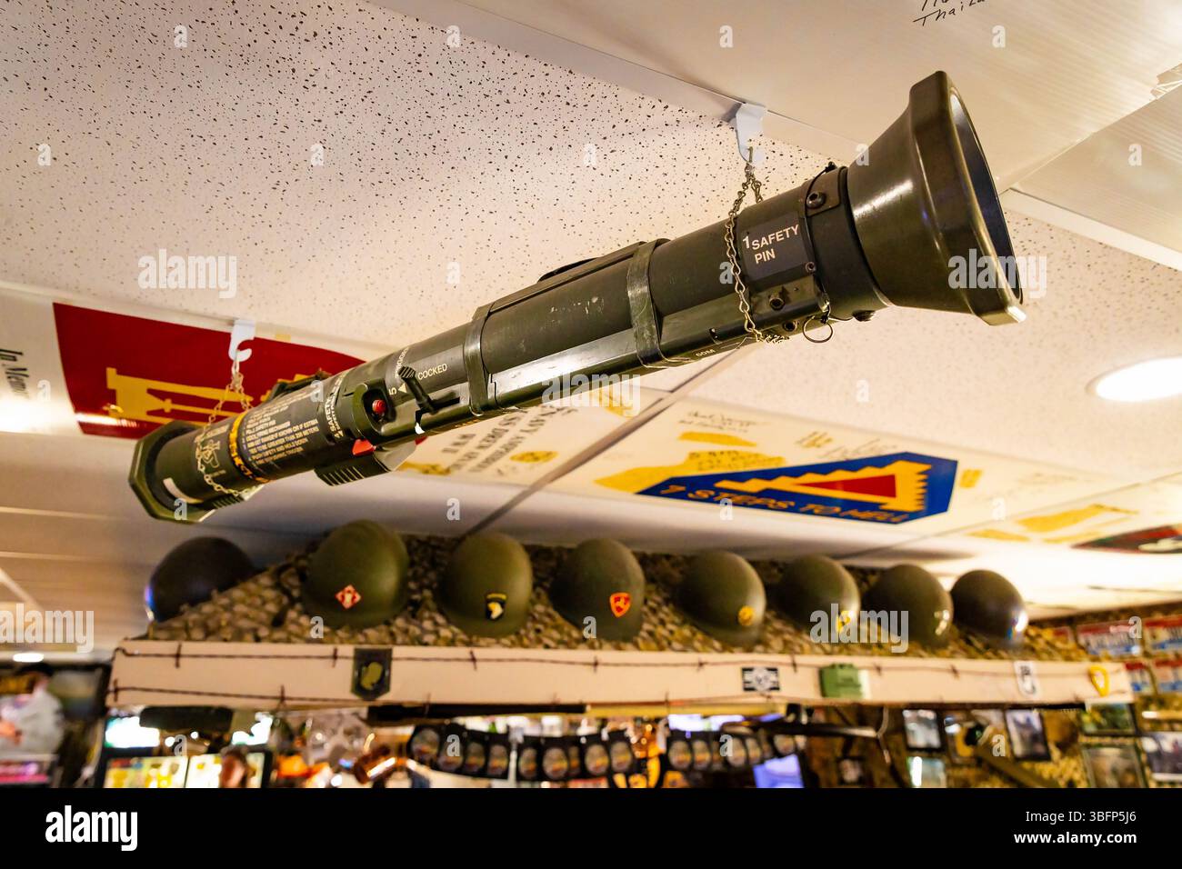 Waterford, WI, USA - 05-03-2025: Photo of the interior of Bunker ...