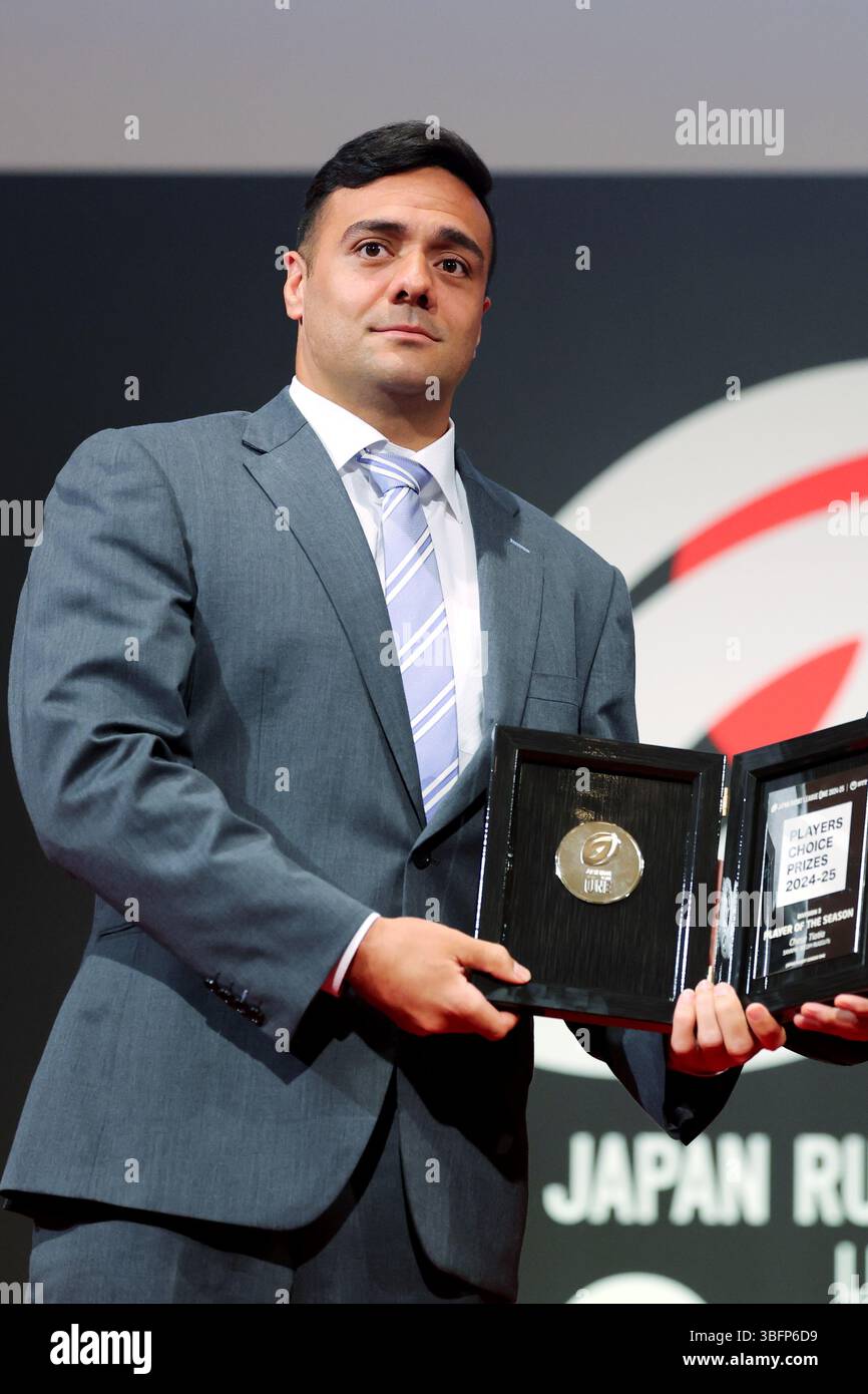 Tokyo, Japan. 2nd June, 2025. Chase Tiatia (Rugguts) Rugby : 2024-25 ...