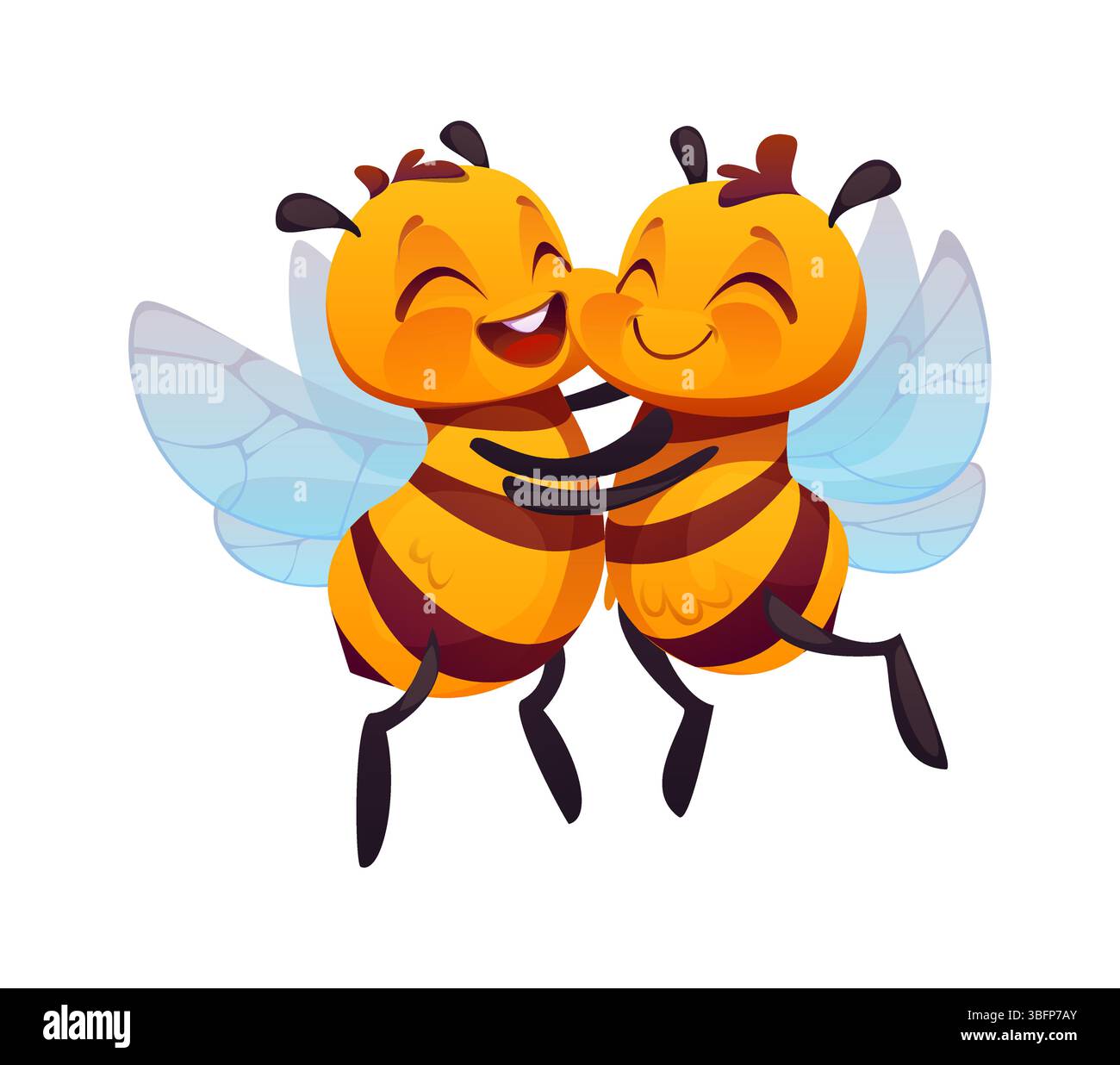 Friend insects Stock Vector Images - Alamy