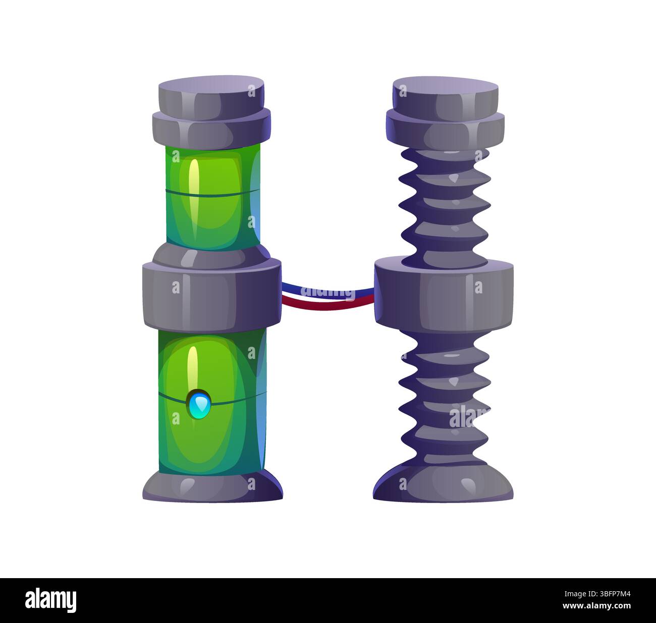 Robot font of cyborg machine gear and robotic mechanism typeface ...