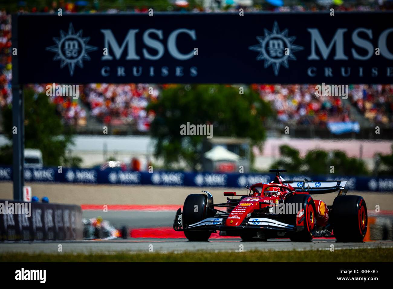 16 Charles Leclerc, (MON) Scuderia Ferrari SF25, during the Spanish GP ...