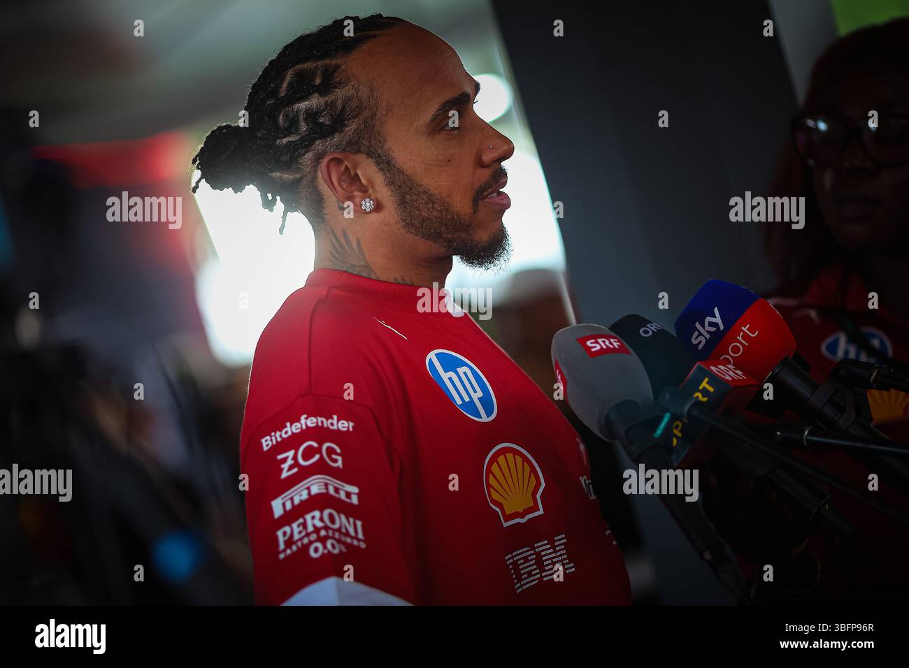 44 Lewis Hamilton, (GRB) Scuderia Ferrari SF25, during the Spanish GP ...