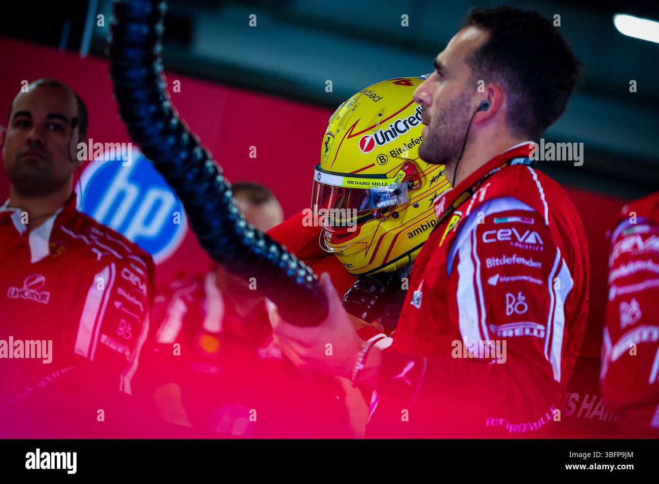 44 Lewis Hamilton, (GRB) Scuderia Ferrari SF25, during the Spanish GP ...