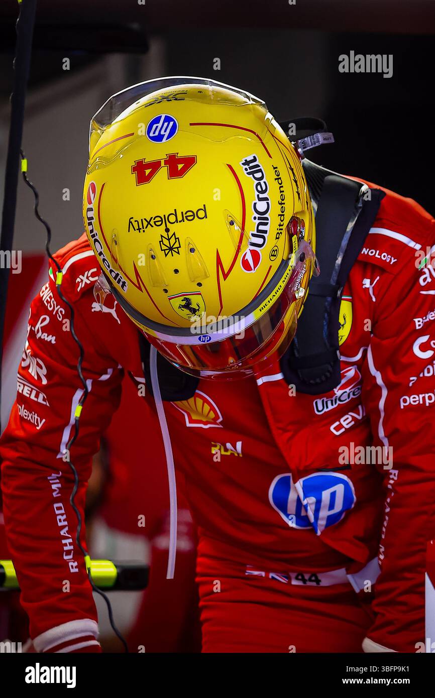 44 Lewis Hamilton, (GRB) Scuderia Ferrari SF25, during the Spanish GP ...