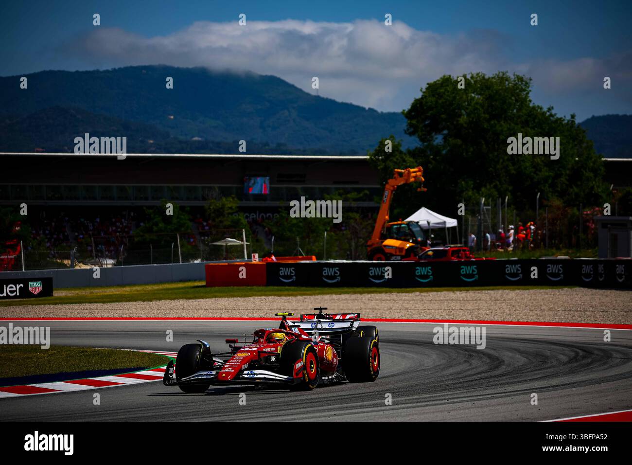 44 Lewis Hamilton, (GRB) Scuderia Ferrari SF25, during the Spanish GP ...