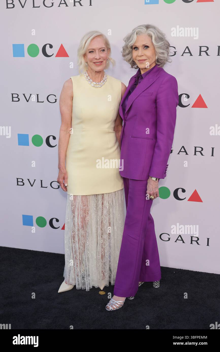 Wendy Schmidt and Jane Fonda attend MOCA Gala 2025 at The Geffen ...