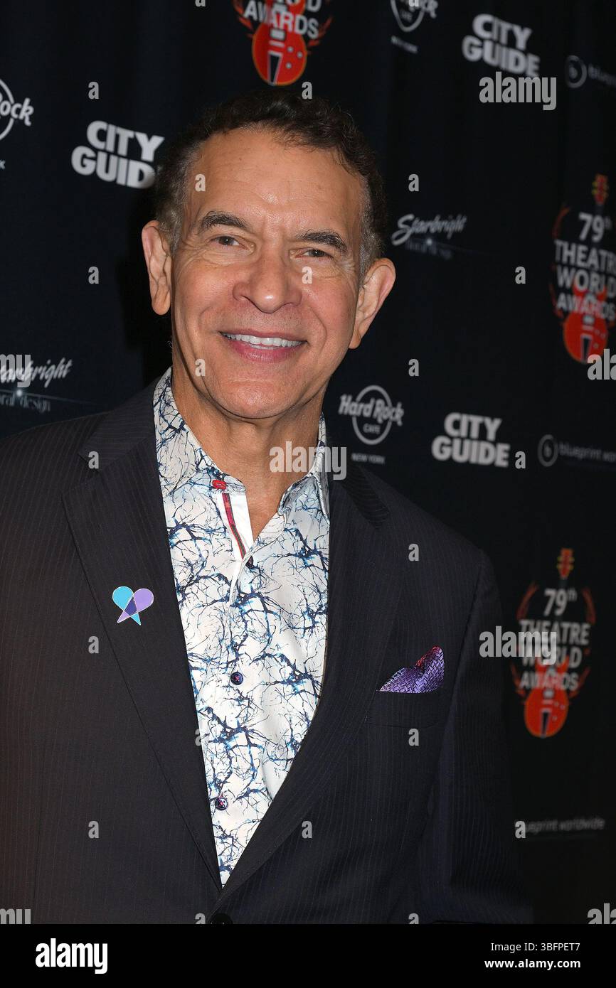 Brian Stokes Mitchell attends the 79th Annual Theatre World Awards ...