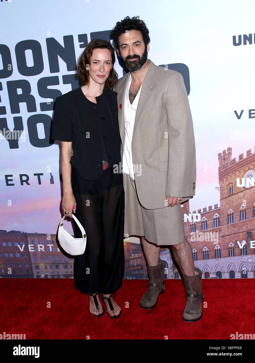 New York City, USA. 02nd June, 2025. Rebecca Hall and Morgan Spector ...