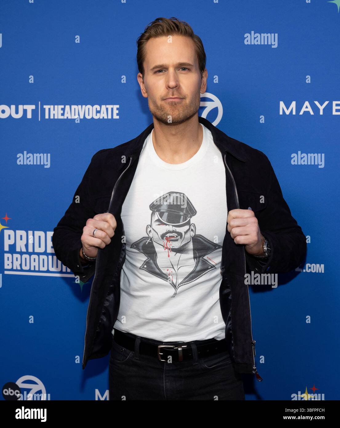 Dan Amboyer attends Out and The Advocate's annual Pride Cover Party ...