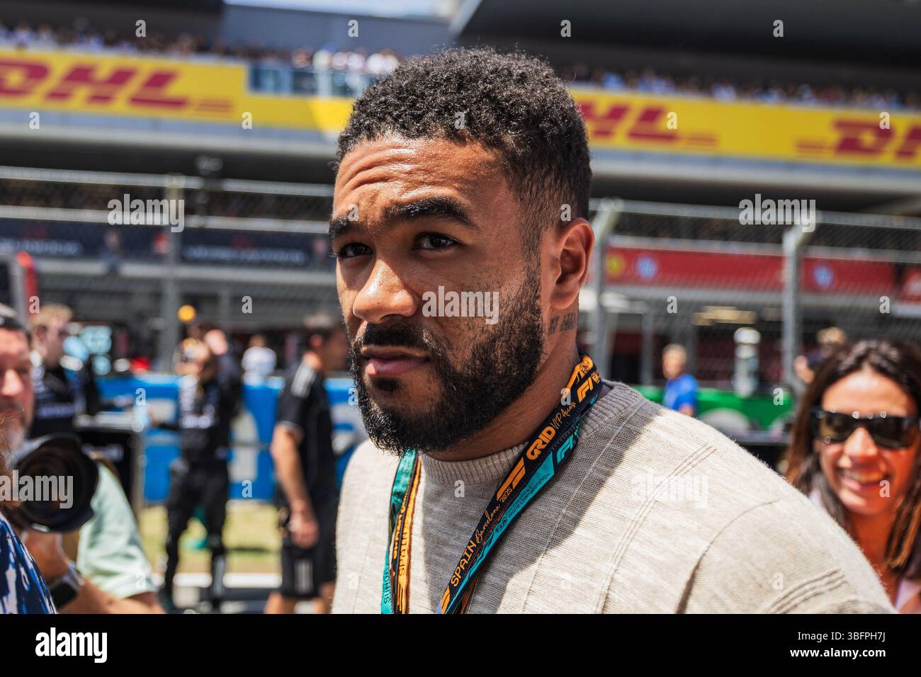 Barcelona, Spain. 01st June, 2025. Reece James of Great Britain and ...